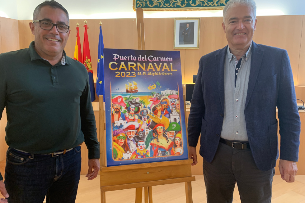 Tías ya tiene cartel del Carnaval 2023, un diseño colorista dedicado a las aventuras de los ...